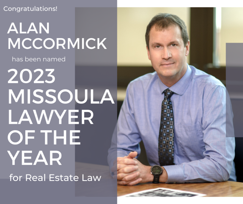 Montana Law Firm's McCormick Named "Lawyer of the Year" : GLR